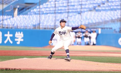 （58）秋季リーグ開幕前インタビュー 村田賢一 明大スポーツ新聞部