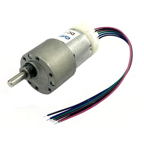 Geared Dc Motor With Encoder At Gwen Mayer Blog
