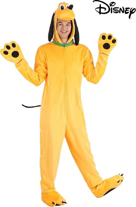 Disney Pluto Costume Fleece Kigurumi Japan Cosplay Adult