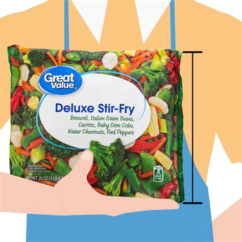 Comprar Vegetales Great Value Deluxe Stir Fry Congelados 567 G