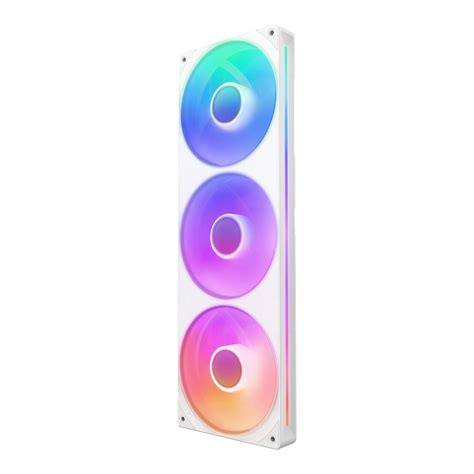 Nzxt F360 Rgb Core Triple 120mm Fan Unit Rf U36hf W1