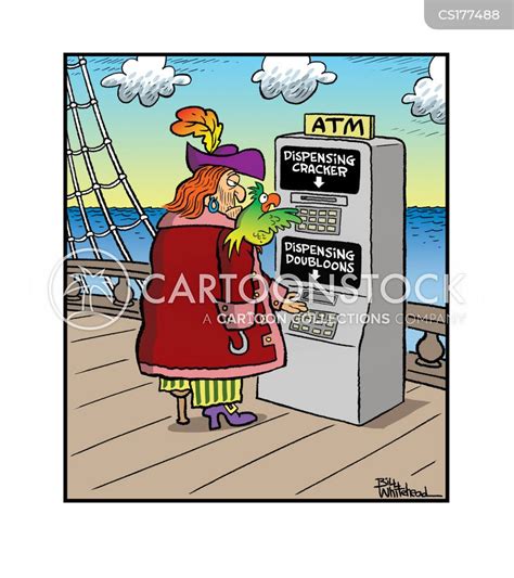 Automatic Teller Machine Cartoons And Comics Funny Pictures From Cartoonstock