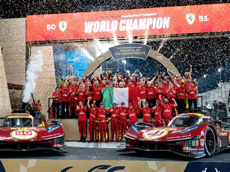 Ferrari Becomes Endurance World Champion Scuderia Niki News