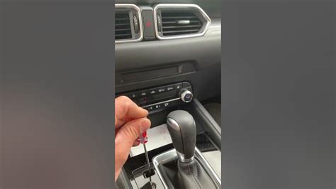 2017 2024 Mazda Cx 5 Shift Lock Override No Keys Dead Battery