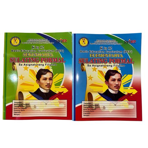 Sulating Pormal Elementarya At Sekundarya Shopee Philippines