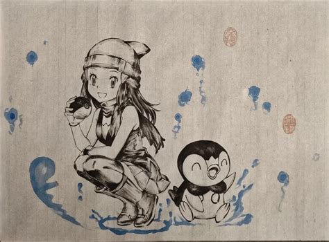 【墨繪】小光 神奇寶貝（精靈寶可夢）系列 哈啦板 巴哈姆特