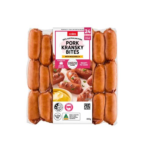 Buy Coles Entertaining Kransky Bites 400g Coles