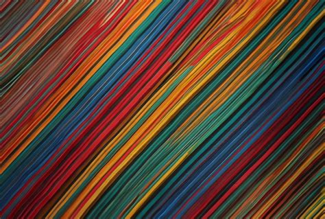 Premium Photo A Colorful Bundle Of Colored Thread