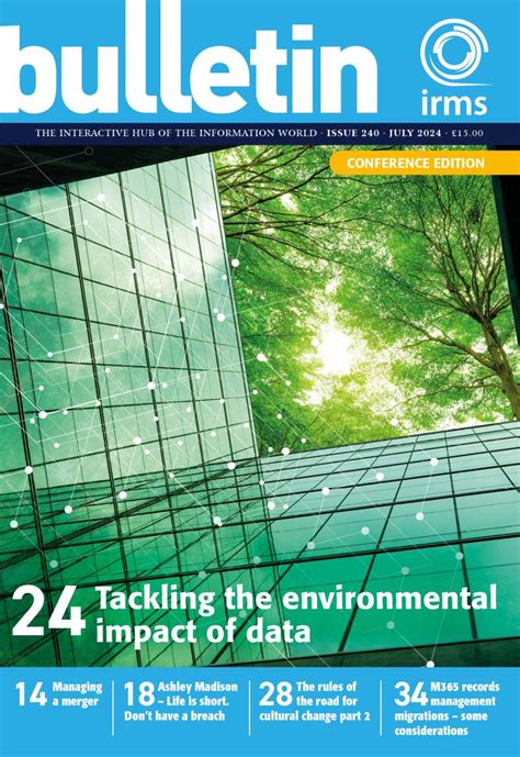 Irms Information And Records Management Society On Linkedin Irms Bulletin