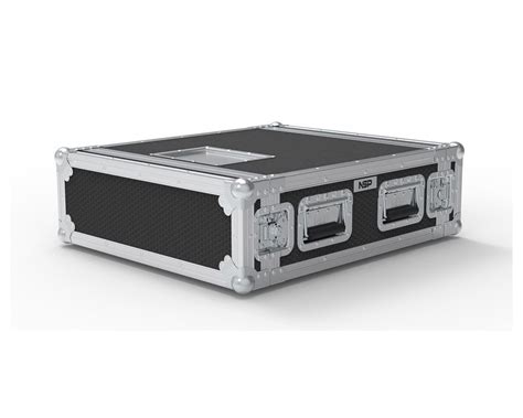 3u Rack Flight Case Manufactured In The Uk Nsp Cases