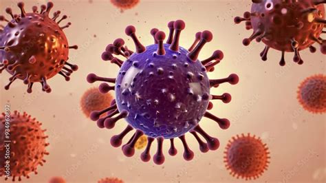 Variety Of Viruses Showcasing Their Unique Structures And