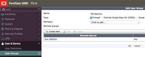 Setting Up Duo 2fa For Fortigate Admin Authentication Blah Cloud