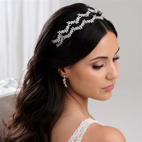 Diamond Wedding Headband 60 Photos