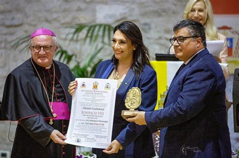 La Messinese Silvana Paratore Insignita Del Premio Nazionale Bonifacio Viii