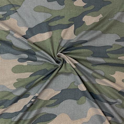 Gray Multi Poly Stretch Spandex Camo Print Db Jersey Knit Fabric By The Yard Michaels