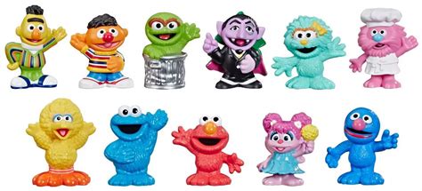 Sesame Street Toys Figure Set Sesame Street Neighborhood Curated