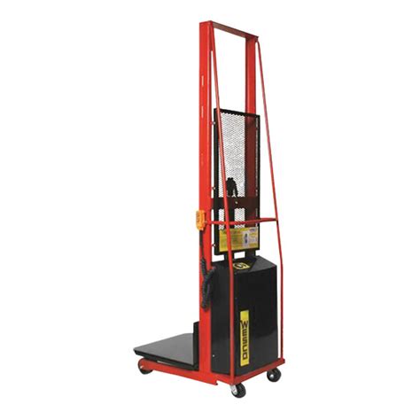 Wesco Industrial Products 1000 Lb Power Lift Platform Stacker With 32