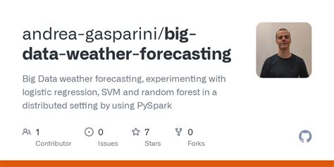 Github Andrea Gasparini Big Data Weather Forecasting Big Data Weather Forecasting