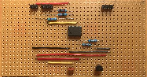 Servotester With Ne555 Timer Adapted To Drive For Modelrailway Turnouts Components