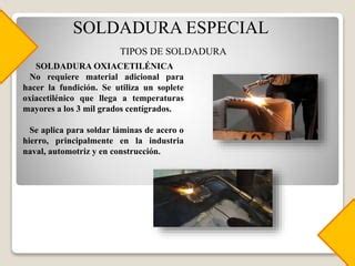 Soldadura Especial Pptx
