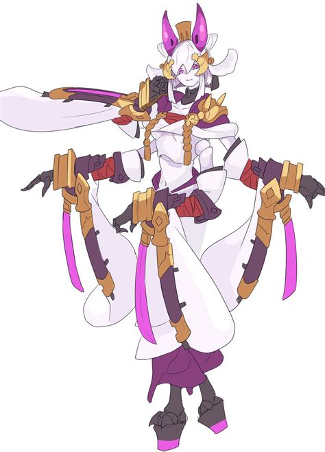 「花カマキリ娘 Wip」mixのイラスト