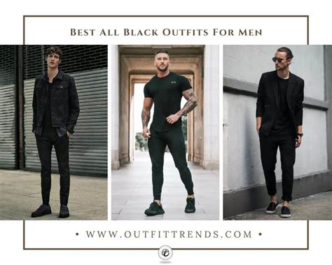 All Black Outfits Men 23 All Black Dressing Ideas For Guys