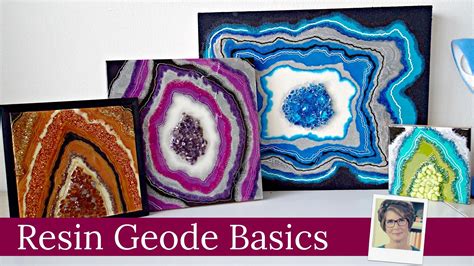 How To Make Resin Geodes Class Resin Art Geode Art Diy Resin Art