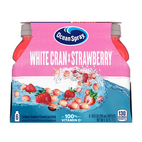 Ocean Spray® White Cran X Strawberry™ Strawberry Juice Drink