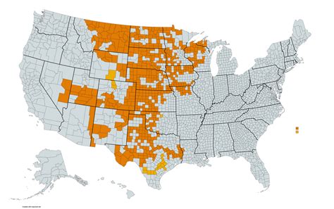Largest Contiguous Area In The Us That Does Not Include Metro Or Micropolitan Areas 500