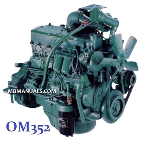 1982 Mercedes Benz Ade 352 Engine