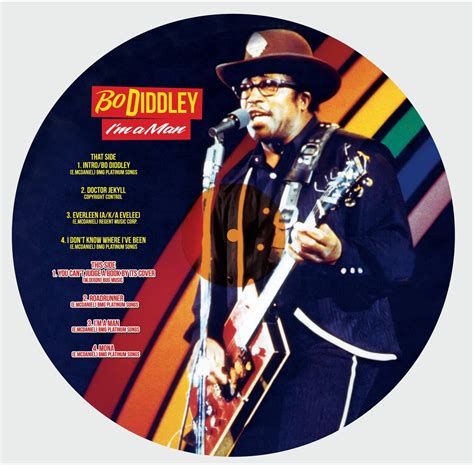 Bo Diddley Im A Man Live 84 Music And Performance Vinyl