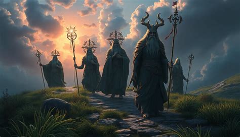 Fates Path The Journey Of Slavic Mythical Figures Slavic Mythology