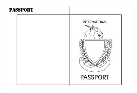 24 Passport Templates Free Pdf Word Psd Designs