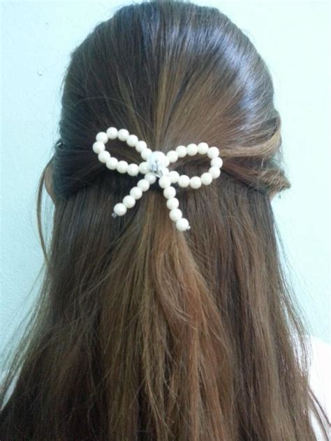 Diy Pearl Hair Accessories At Samantha Walker Blog