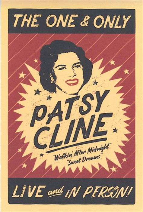 Patsy Cline Poster Modern Poster Layouts