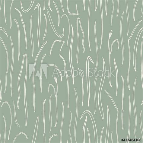 Minimalistic Abstract Grass Seamless Repeat Pattern