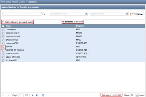 Understanding Gui Controls Junos Space 222 Juniper Networks