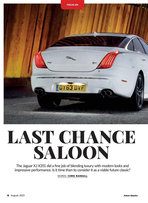 Future Classics Magazine Aug 23 Back Issue