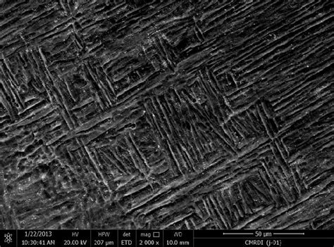 Backscattered Sem Images Show The Morphology Of The Formed Acicular α