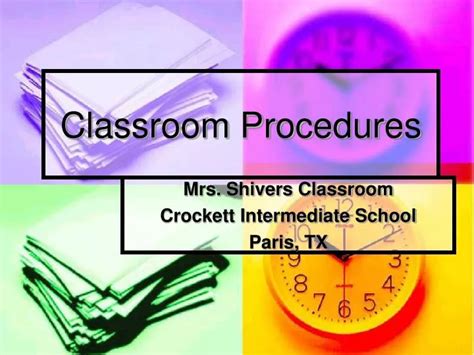 Ppt Classroom Procedures Powerpoint Presentation Free Download Id