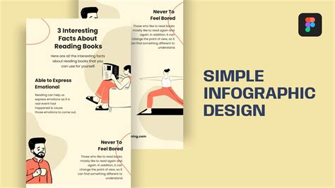 Simple Infographic Design 3 Figma Tutorial Youtube