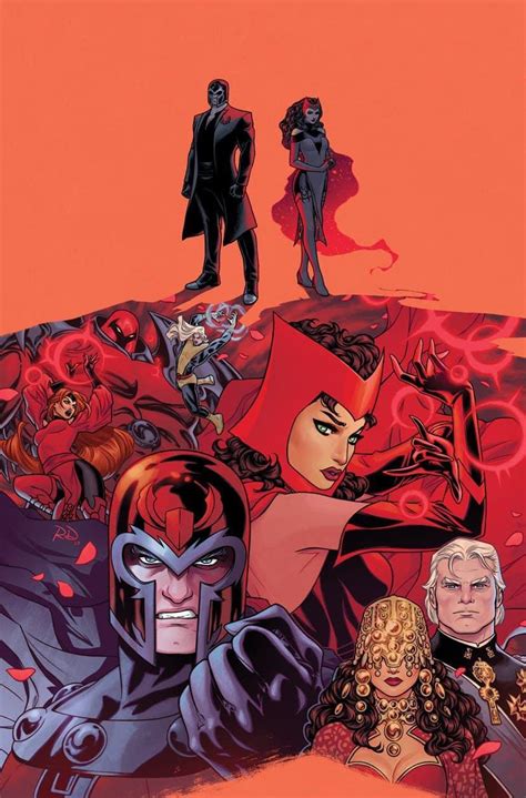 Scarlet Witch Cover For 9 Art By Russell Dauterman R Avengers