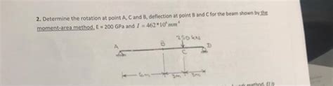 Solved Determine The Rotation At Point A C And B Chegg