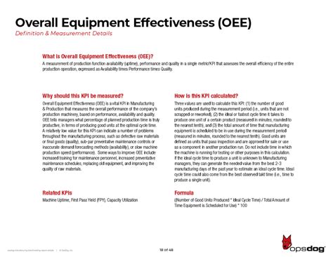 Manufacturing Benchmarking Report Pdf Opsdog