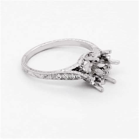 Decorative Six Prong Semi Mount Orospot