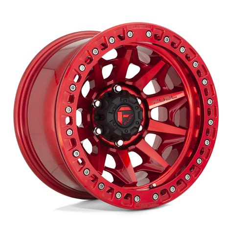 Fuel Off Road Covert Beadlock Candy Red Autoalloys