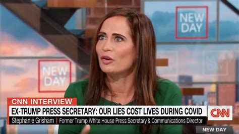 Stephanie Grisham Tries To Repent For Years Of Lying For Trump In