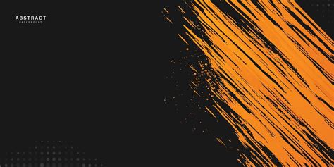 Download Black And Orange Abstract Grunge Background