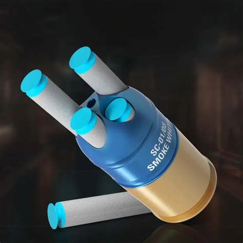 Pox Manual Grenade Launcher Rifle Foam Dart Blaster P320gelblaster