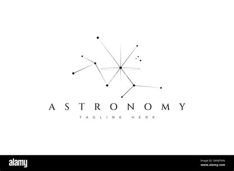 Astrology Astronomy Astrological Sign Symbol Abstract Logo Esoteric Science Cosmic Fashion Badge